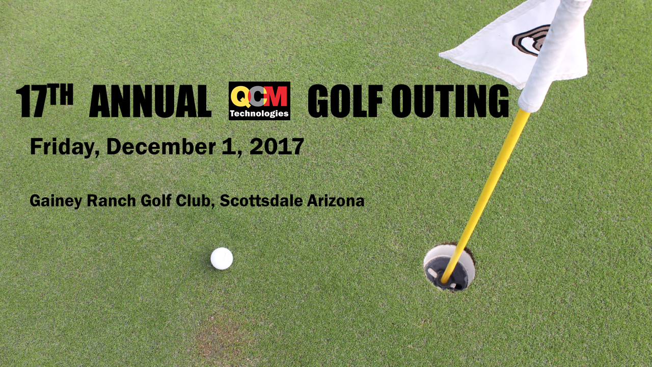 QCM Technologies 17th Annual Golf Outing ~ QCM Technologies - Solving ...